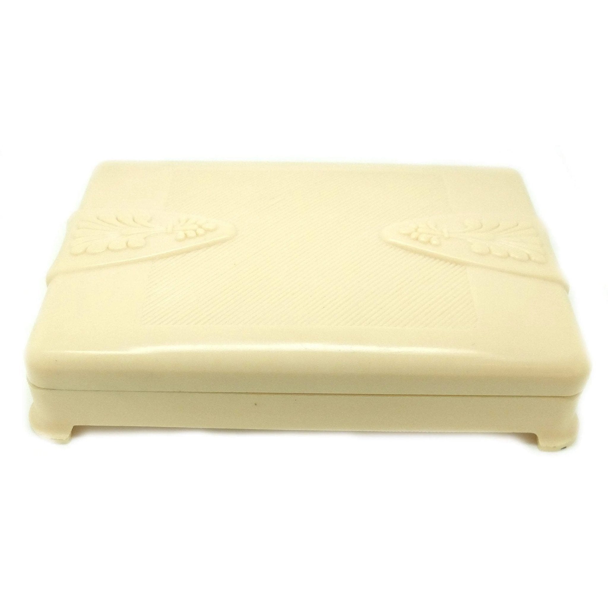 Vintage 1930s Art Deco Cream Jewellery Box – Mayveda Jewelry
